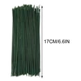 Homena 100pcs Plastic Floral Stem, Artificial Flower Rod, for The ...