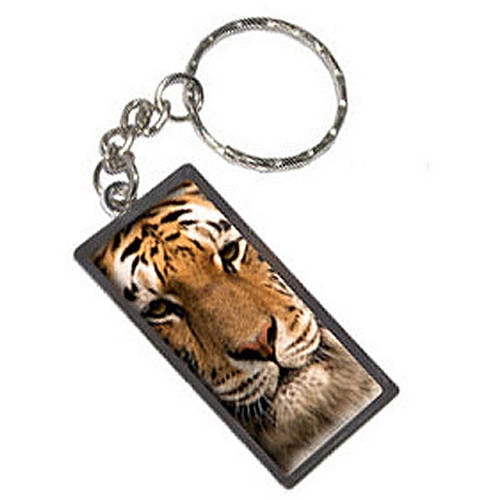 Bengal Tiger Face Keychain Key Chain Ring - Walmart.com