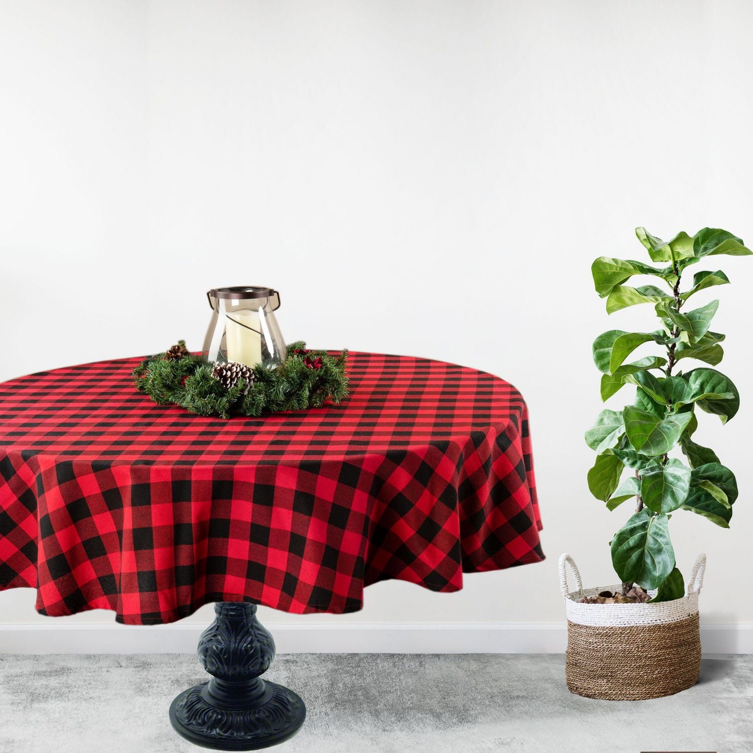 Click here for Fabstyles Buffalo Check Table Cloth 72 In prices