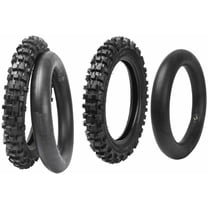 Rear 80/100-12 3.00-12 Front 60/100-14 2.50-14 Tire and Inner Tube for ...