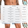 COSFO Summer Mens Swim Trunks with Compression Liner Casual Striped ...