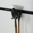 Rubbermaid Fast Track Wall Mounted Garage Storage Utility Multi Hook (6 Pack) - Walmart.com
