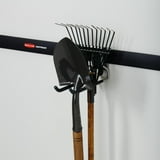 Rubbermaid Fast Track Wall Mounted Garage Storage Utility Multi Hook (6 ...