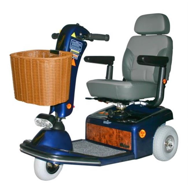 Shoprider 888B-3BLUE Sunrunner 3 Wheel Scooter - Blue - Walmart.com