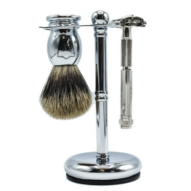 Union Razors Three Piece Straight Shave Kit Black - Walmart.com