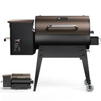 Pit Boss Lexington Onyx Edition - 500 Sq in Wood Fired Pellet Grill and ...