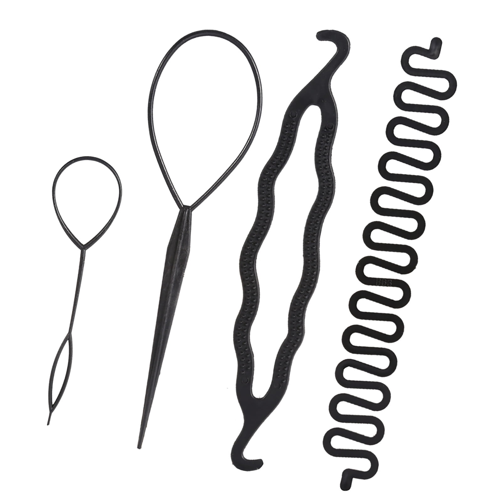 4 UDS. Nueva Moda para Hacer Moños en el Pelo, Disco de Peinado ...