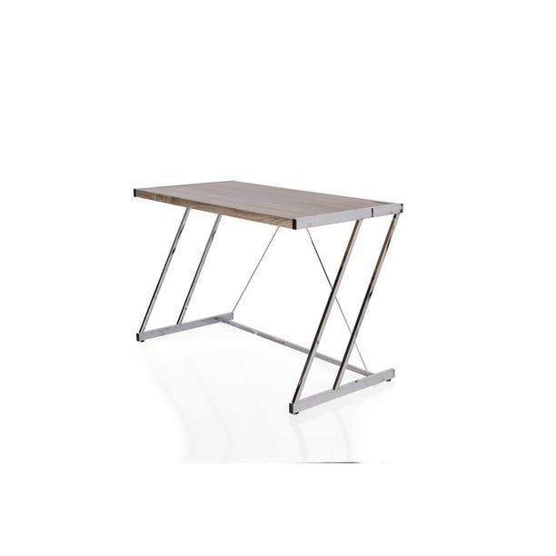 Hassch Industrial Computer Desk with USB Port, Simple Study Table Large ...