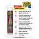 Flex Glue Strong Rubberized Waterproof Adhesive Pro Formula, 10 oz ...