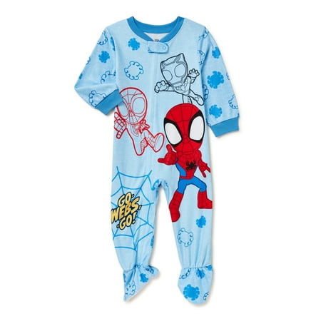 Spider-Man and Friends Baby and Toddler Boys' Blanket Sleeper, Sizes ...