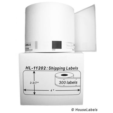 Brother Genuine DK-1201 Die-Cut Standard Address Labels, 400 Labels per ...