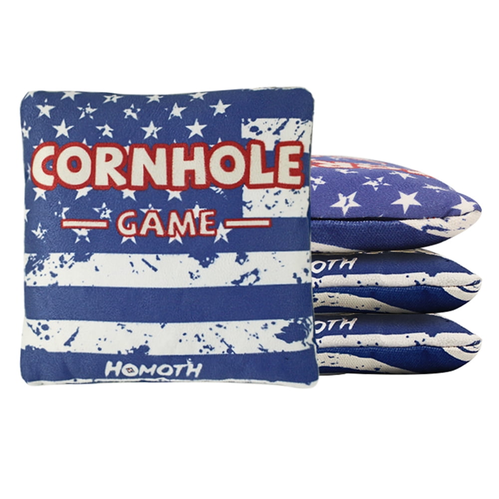 Canddidliike Set of 8 Dual Sided Cornhole Bean Bags for Cornhole Toss ...