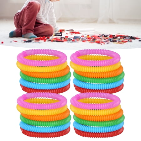 LAFGUR Children Stretch Tube,Tubes Sensory Toy Children Colorful ...
