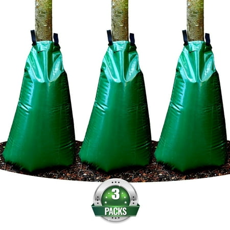 20 Gallon Watering Bags for Trees and Plants, Pack of 3 - Walmart.com