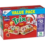 Trix Breakfast Cereal Treat Bars, Value Pack, 16 ct - Walmart.com