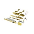 Larson Screen Away Bright Brass Mortise Hardware Kit With Key And ...