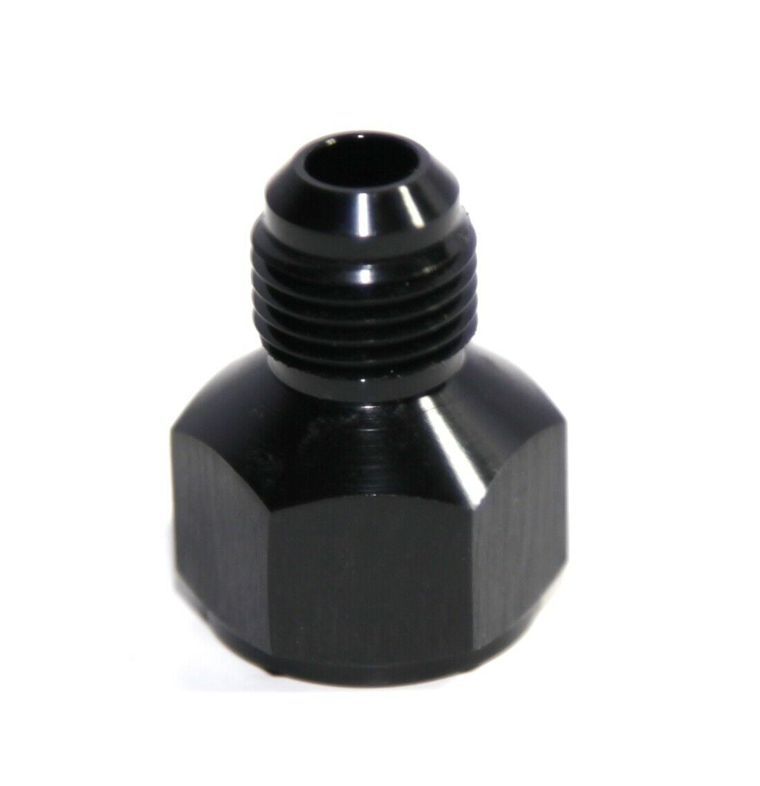 10 Pieces Of BLACK AN8 Female to 6AN AN-6 Male Straight Flare Swivel ...