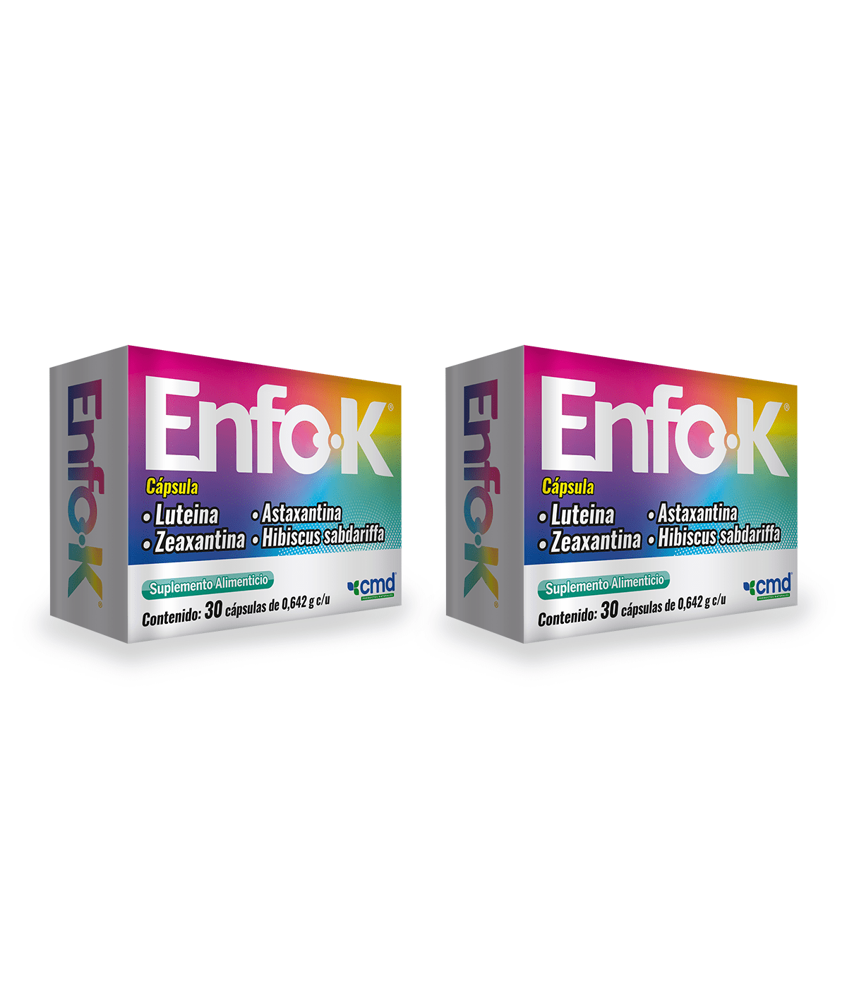 Enfo-k Luteina Zeaxantina Astaxantina Hibiscus Sabdariffa | CMD | Duo ...
