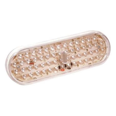Grote 55162 4" Round LED Stop Tail Turn Light with Integrated Backup ...