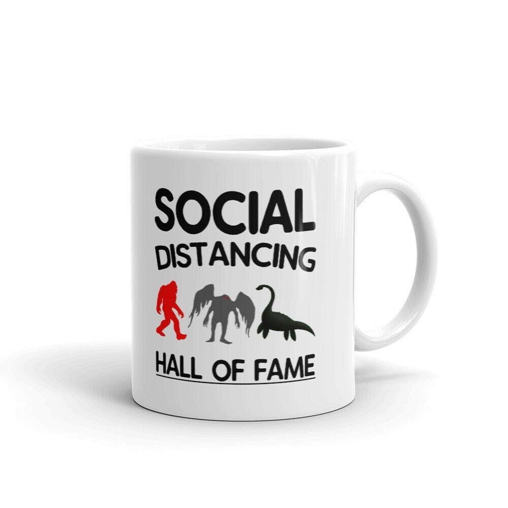 Social Distancing Hall Of Fame Office Work Coffee Tea Ceramic Cup ...