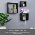 FJSHN-Floating Wall Square Cube Shelves for Bedroom, Living Room ...