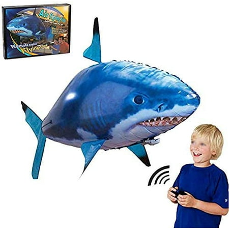 Toy Remote Control Air Swimmers Flying Shark And Clownfish Through The ...