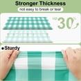 4 Packs Disposable Plastic Tablecloths 54 x 108 Inch Waterproof Red and ...