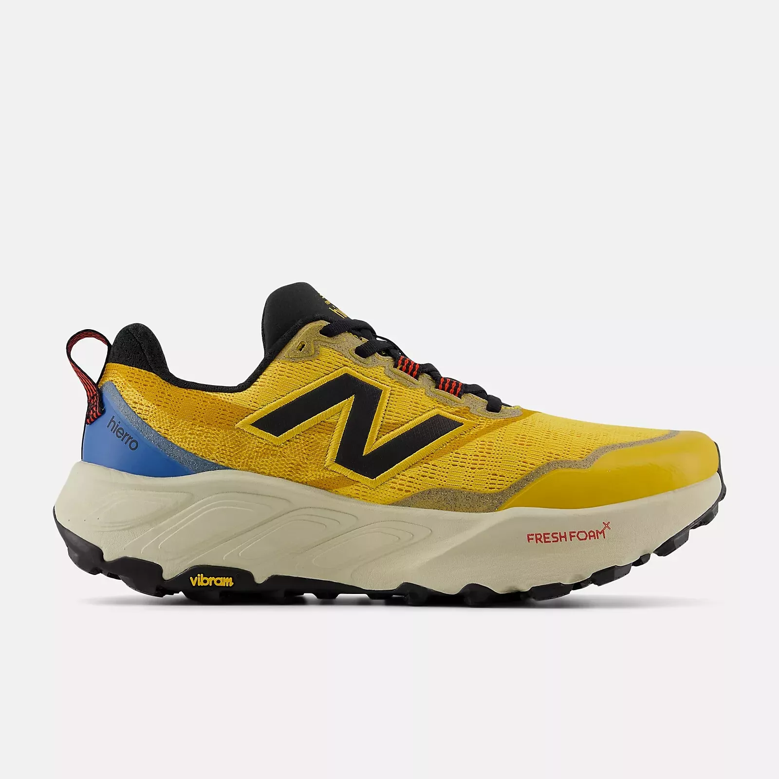 New Balance Men's Fresh Foam X Hierro v9 in Yellow Shoes | Bodega ...