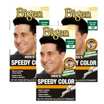 Bigen EZ Hair Color for Men, Jet Black, Permanent, Covers Gray, Pack of ...