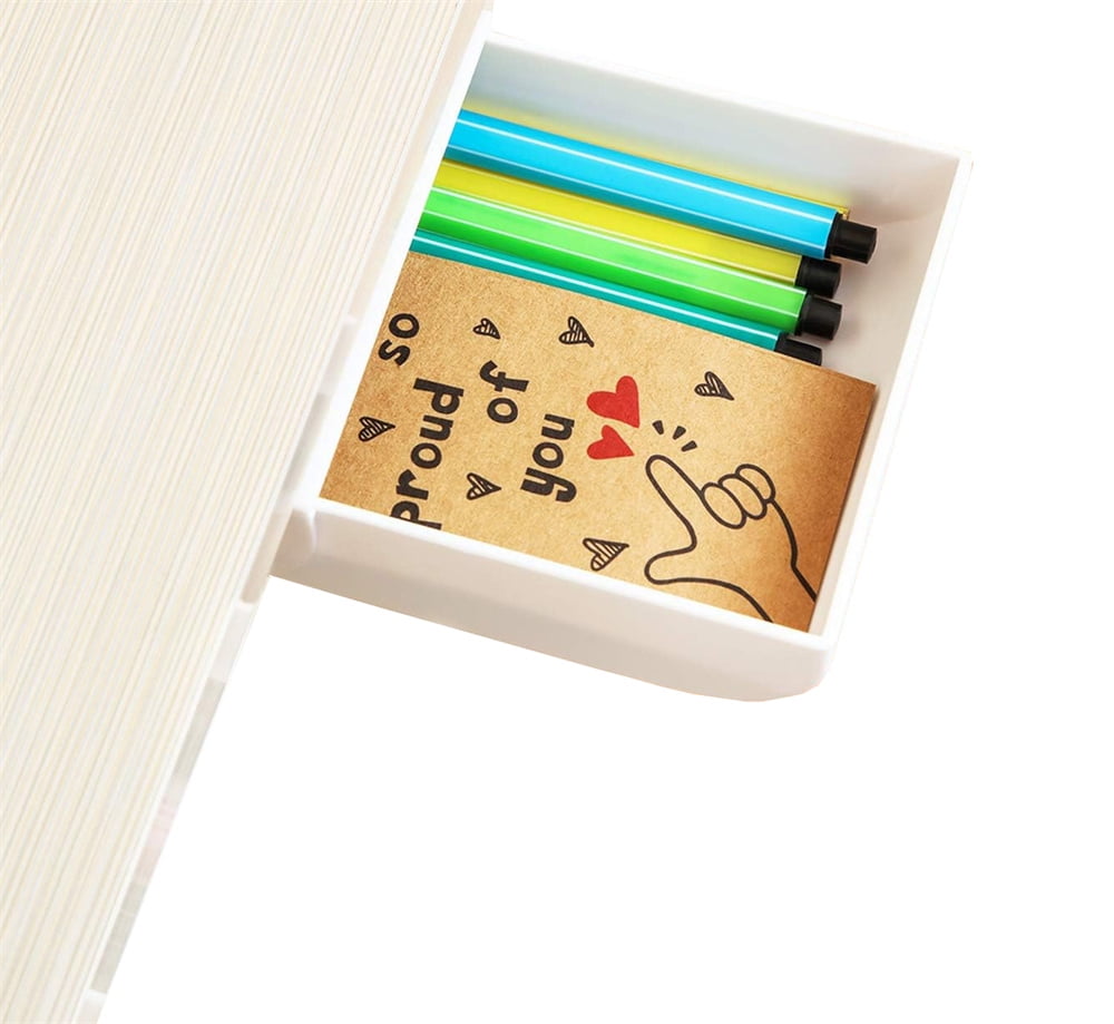 Under Table Desk Drawer Storage Organizer,Self-Adhesive Under Office ...