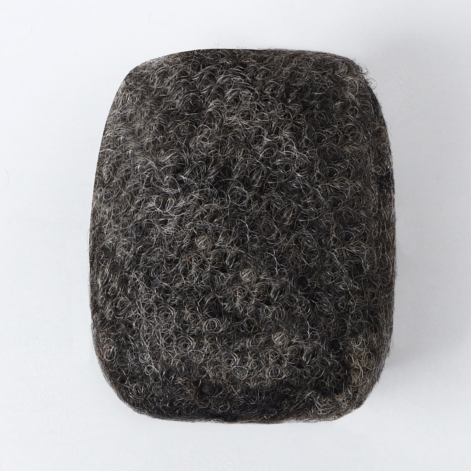 Curly Que Locs, Afro Kinky Bulk Human Hair 8 inch, Salt and Pepper ...