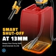 Cordless Fuel Transfer Pump with Auto-Stop, 3.2 GPM Flow Portable Fuel ...