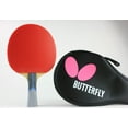 Butterfly 802 ALC Table Tennis Racket Set - 1 Ping Pong Paddle – 1 ...