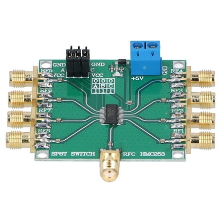 ANGGREK RF Switch Board,HMC253 RF Switch Module,RF Switch Module 1 Open 8 RF Communication ...