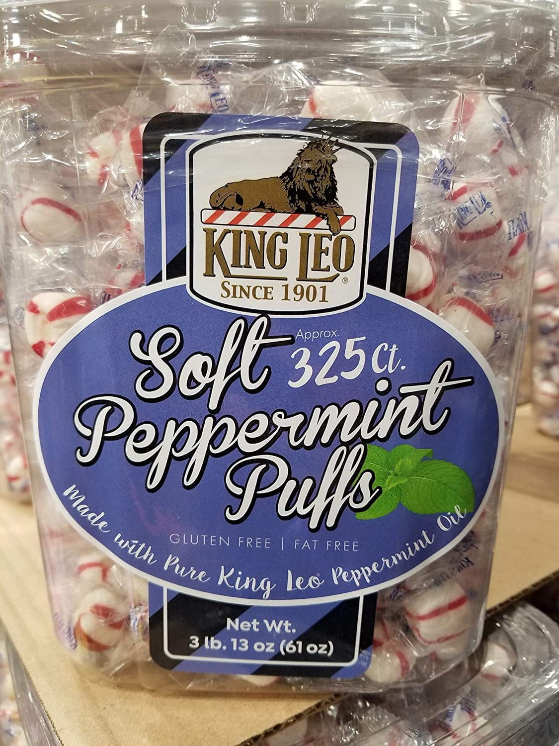 King Leo Soft Peppermint Puffs (325) - Walmart.com