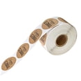 BESTYASH 500Pcs Assorted Color Kraft Paper Wrapping Stickers for ...