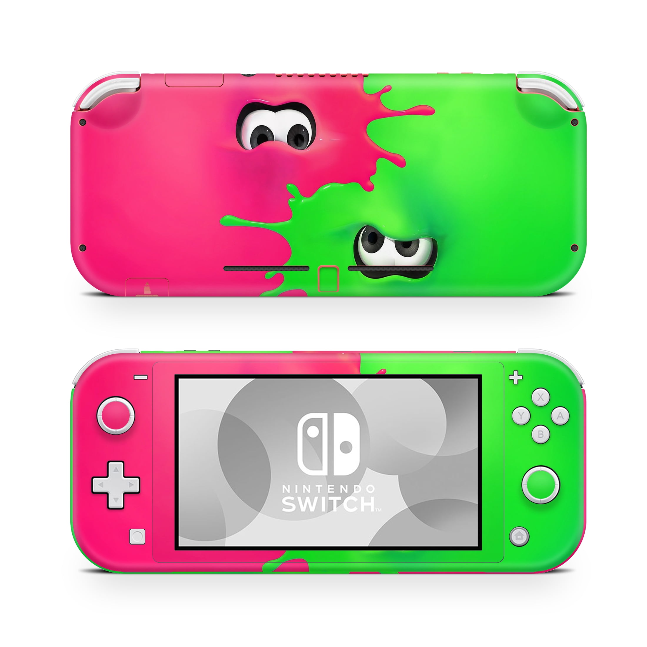 ZOOMHITSKINS Nintendo Switch Lite Skin Vinyl Stickers, Bubble Gum Neon ...