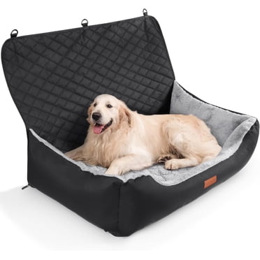 MagicFox Dog Car Seat for Large Dog Under 60LBS,Dog Car Bed Pet Booster ...