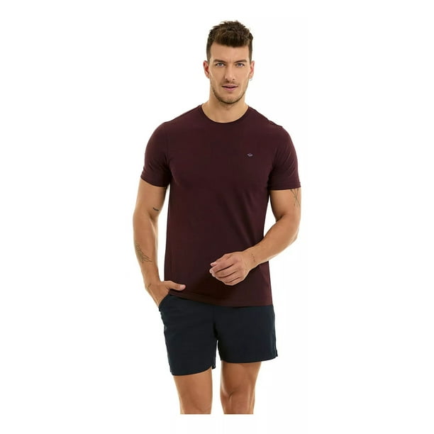 Playera Porto Blanco Hombre Lisa Manga Corta | Bodega Aurrera en línea