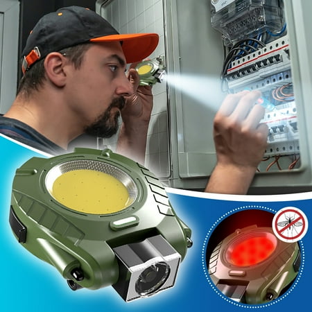 LSLJS Multifunctional Mini Induction Keychain Lamp Usb Charging Cob ...