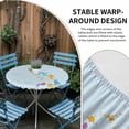 Colorful Map Round Tablecloth for 55-60 Inch Tables,Fitted Table Cover ...