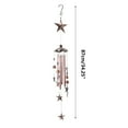 shyuyusa Deep Tone Vintage Metal Bell Wind Chimes - Metal Cylinder Wind ...