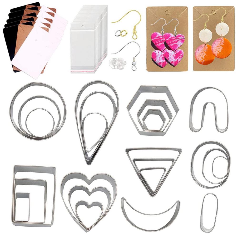 Ceramics & Pottery Cookie Cutters,Earring Clay Cutter Set T13510 Arrow ...