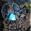 Gothic Standing Guardian Dragon With Outstretched Arm Cell Phone Holder ...