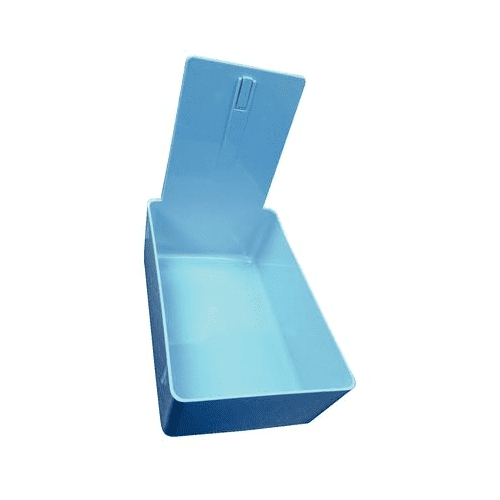 Plasdent 205LP-2 Plastic Lab Pan With Center Clip 7 3/8" x 4 5/8" X 2 3 ...