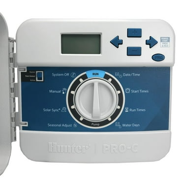 Hunter Sprinkler XC600i X-Core 6-Station Indoor Controller Timer 6 Zone ...