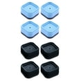 Pack of 4 Washing Machine Risers Adjustable Stackable Height Furniture ...