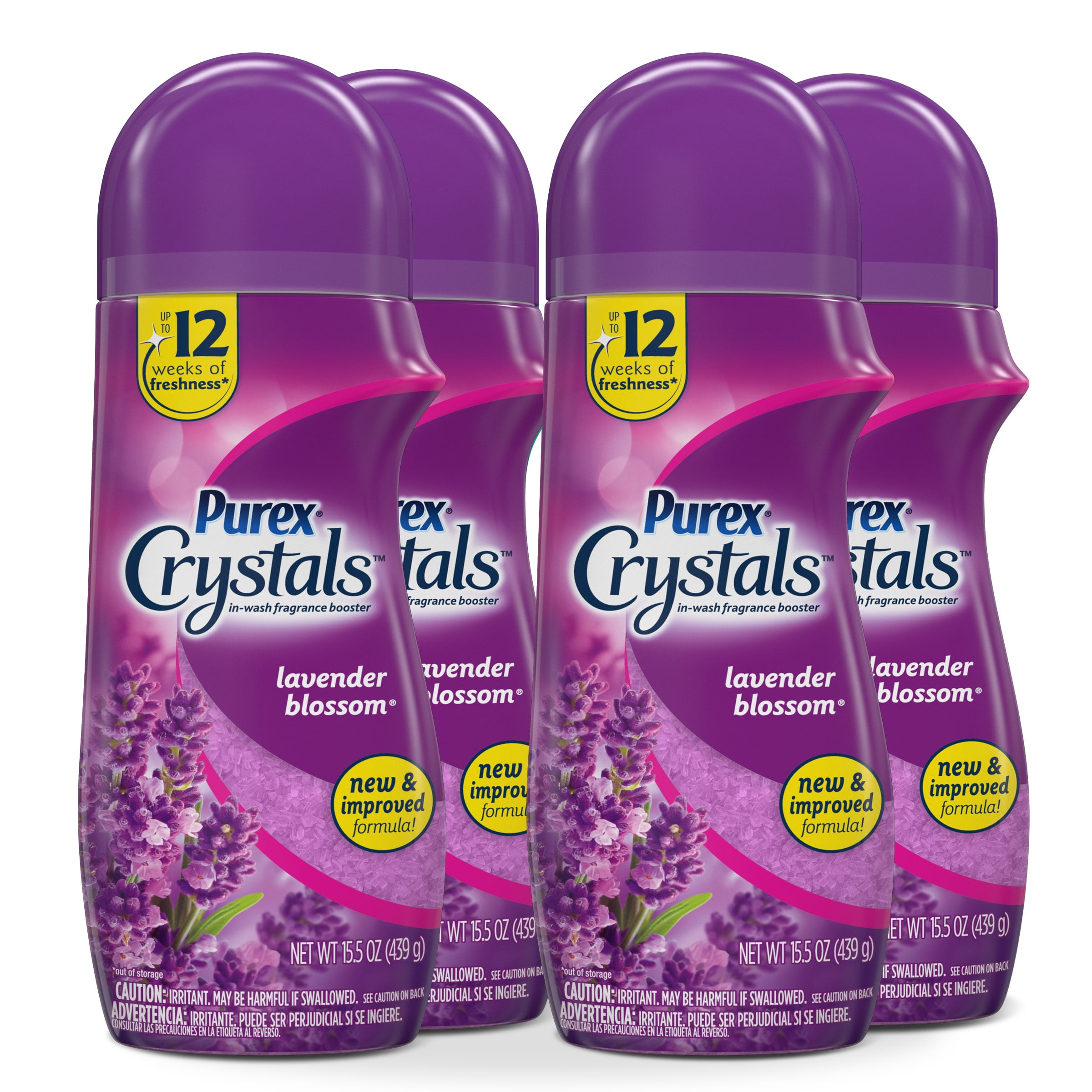 Purex Crystals In-Wash Fragrance and Scent Booster, Lavender Blossom ...