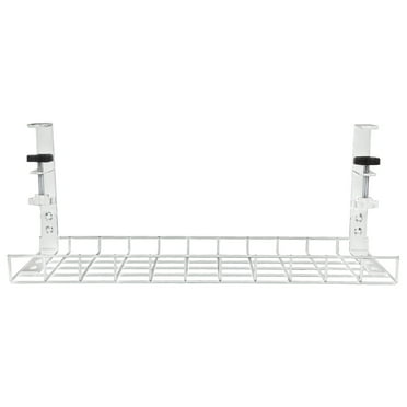 Under Desk Cable Management Tray No Drill Steel Desk Cable Organizers ...