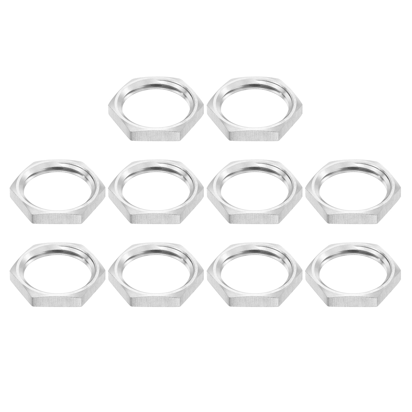 Click here for Uxcell G1/2 Pipe Fitting Hex Thin Lock Nuts  Lockn... prices